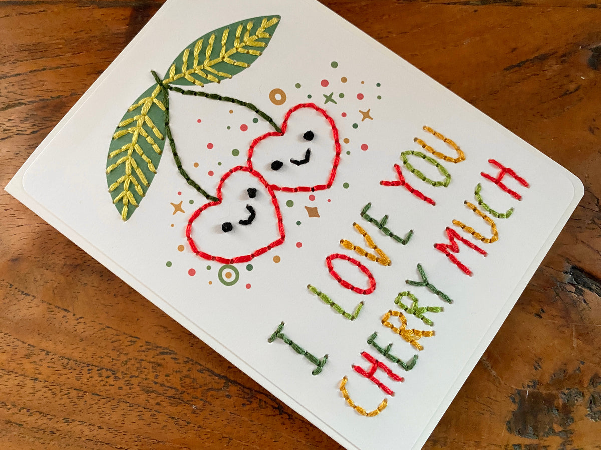 I Love You Cherry Much Card – The Cole Card Company