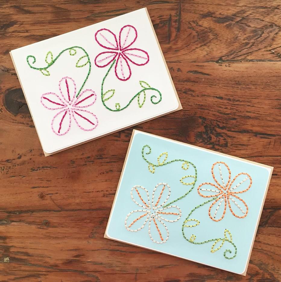 Floral Design Card | The Cole Card Company