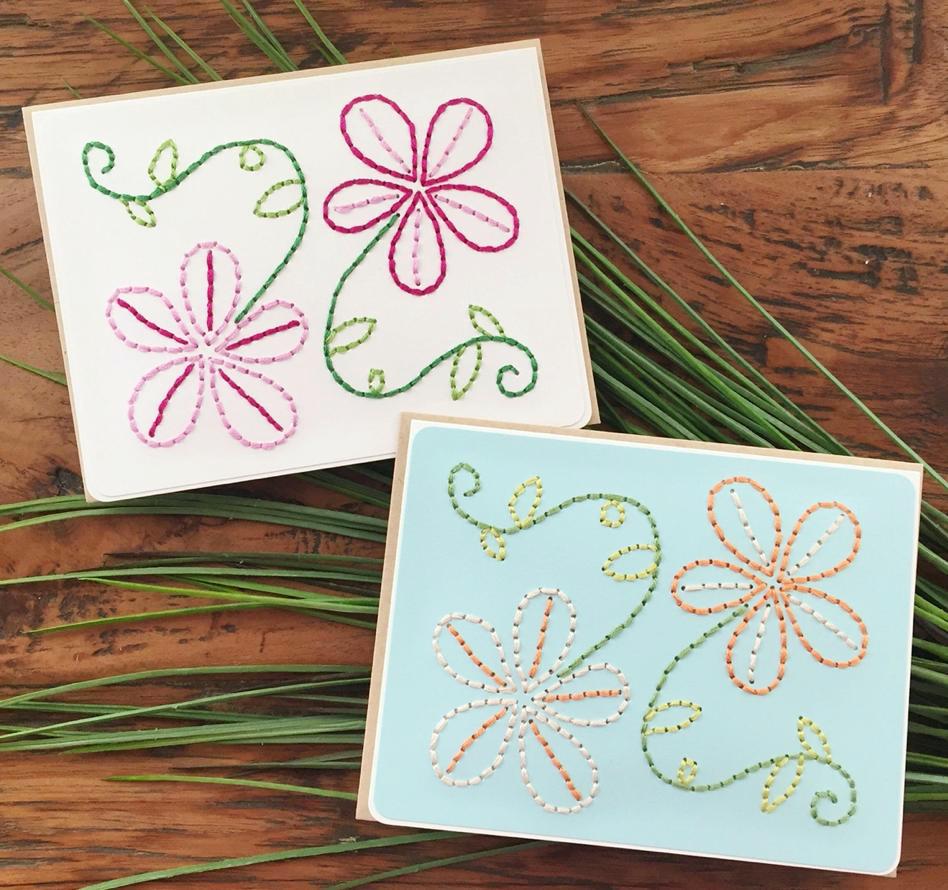 Floral Design Card | The Cole Card Company